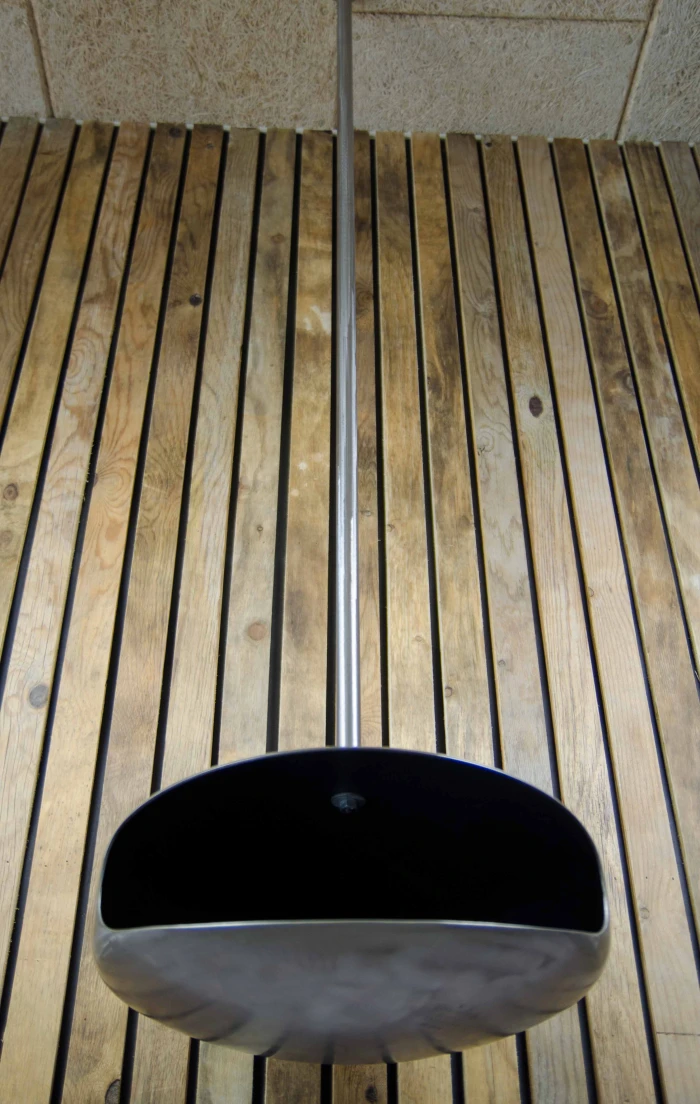 Steel UFO-50 Hein & Haugaard ceiling-mounted bio fireplace
