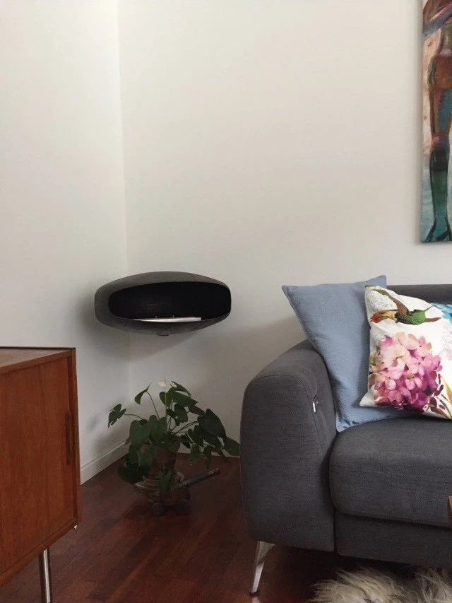 Hein & Haugaard UFO wall mounted bio fireplace|Other colors